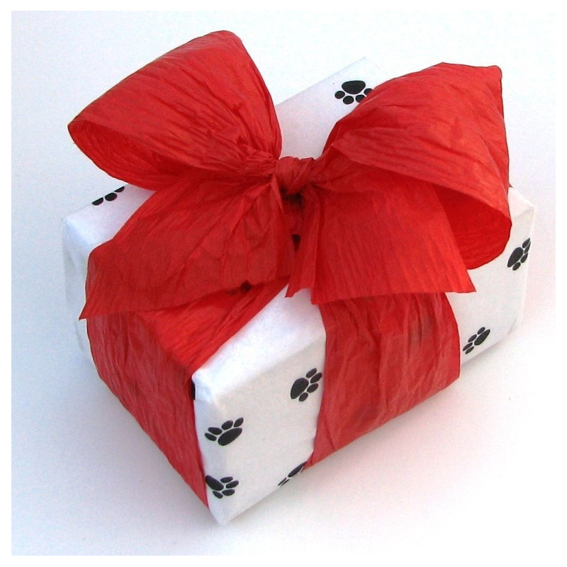Gold crinkle paper ribbon